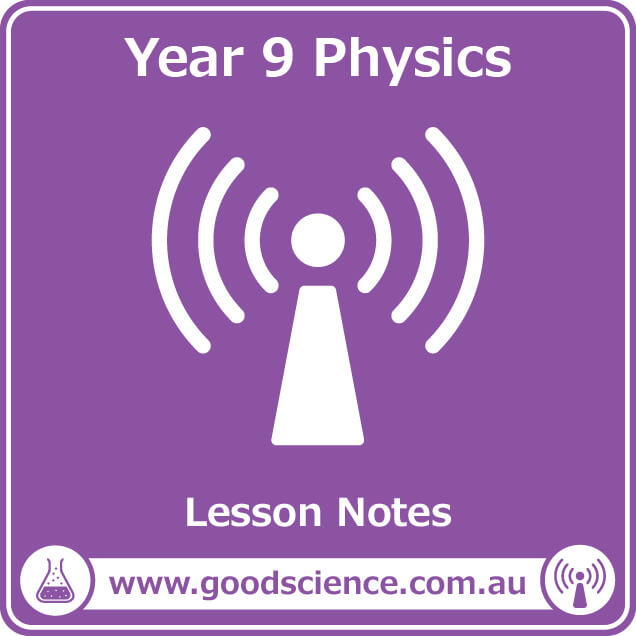 Year 9 Physics Lesson Notes | Good Science