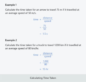 6 | Calculating Time Taken | Good Science