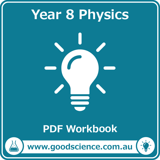 Year 8 Physics PDF Workbook | Good Science